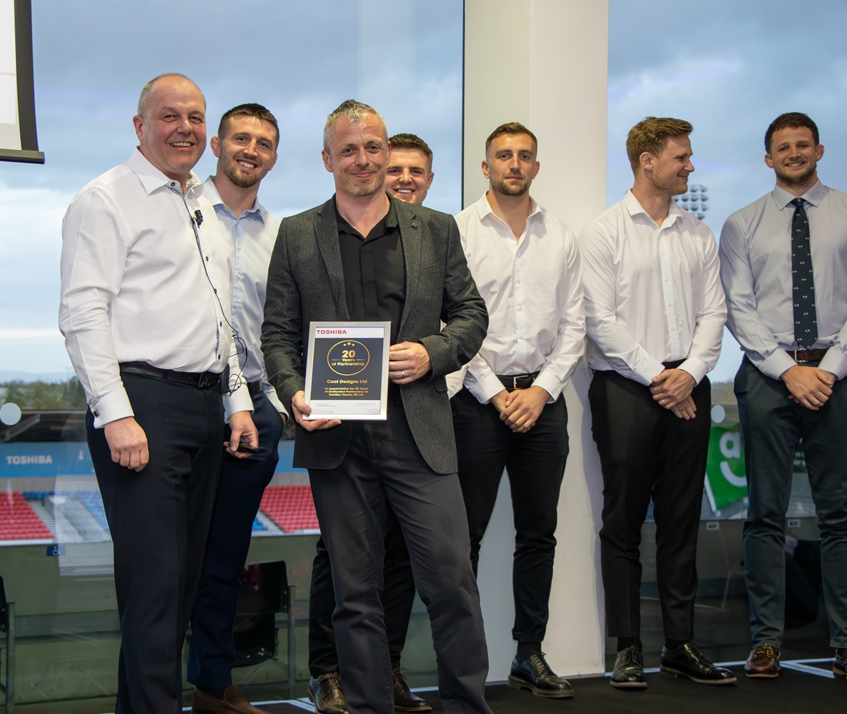 Cool Designs celebrate 20 years partnership with Toshiba - Cool Designs LTD